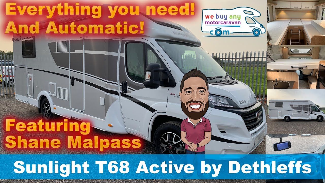 Sunlight T68 Active Motorhome Review - YouTube