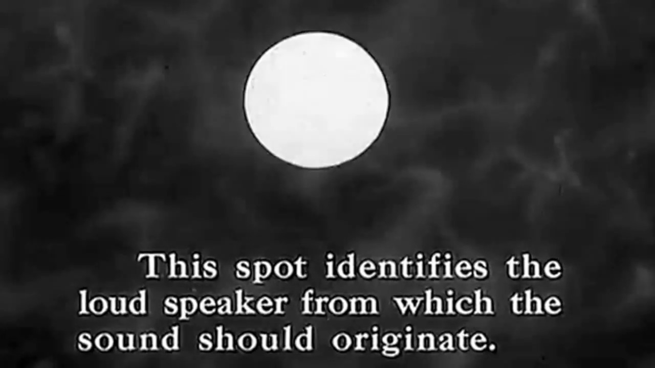 Perspecta Sound Test Reel For Projectionists - YouTube