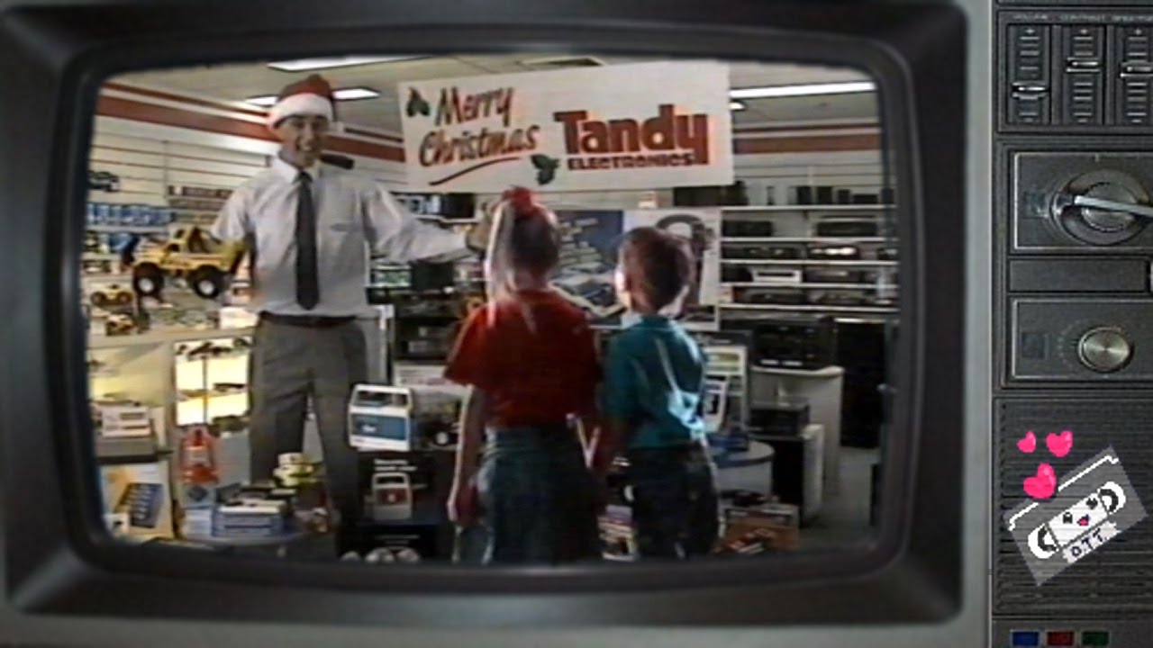 Tandy Electronics Christmas RC Toys The Tandy Man Commercial 1989 - YouTube