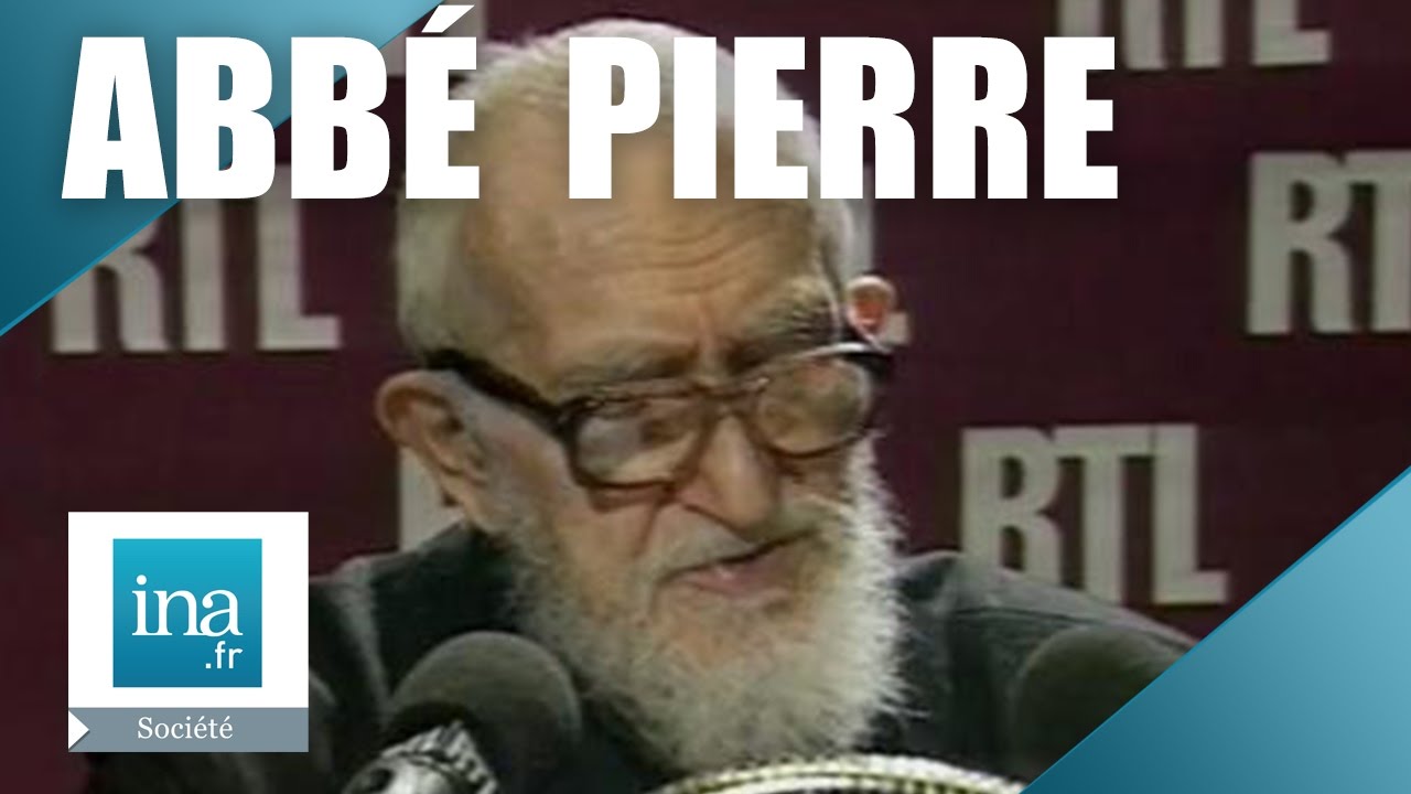 1994, le nouvel appel de l'Abbé Pierre | Archive INA - YouTube
