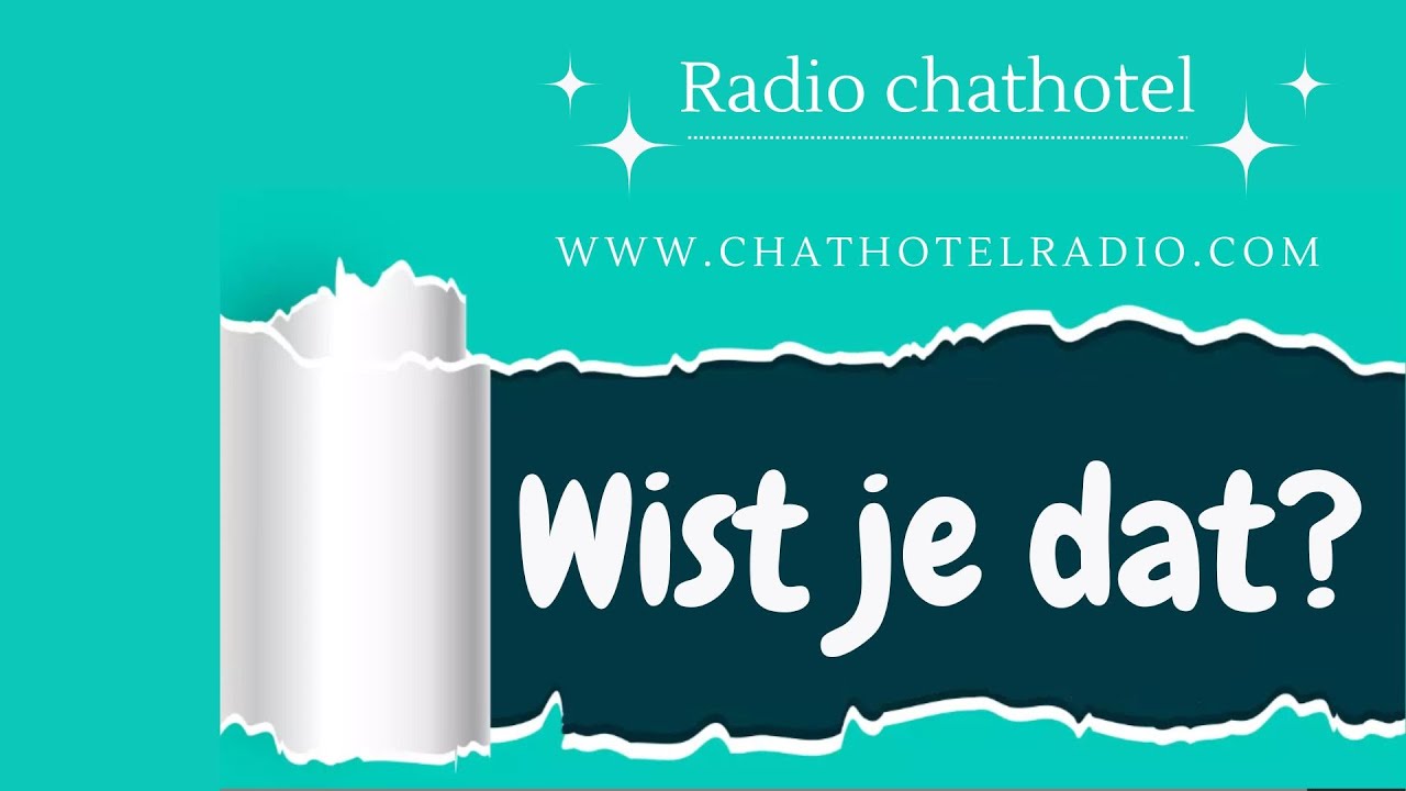 Koffietijd Wist je datjes! 12-03-2024 @chathotel - YouTube