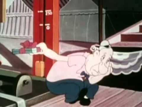 Popeye - The Crystal Brawl - YouTube