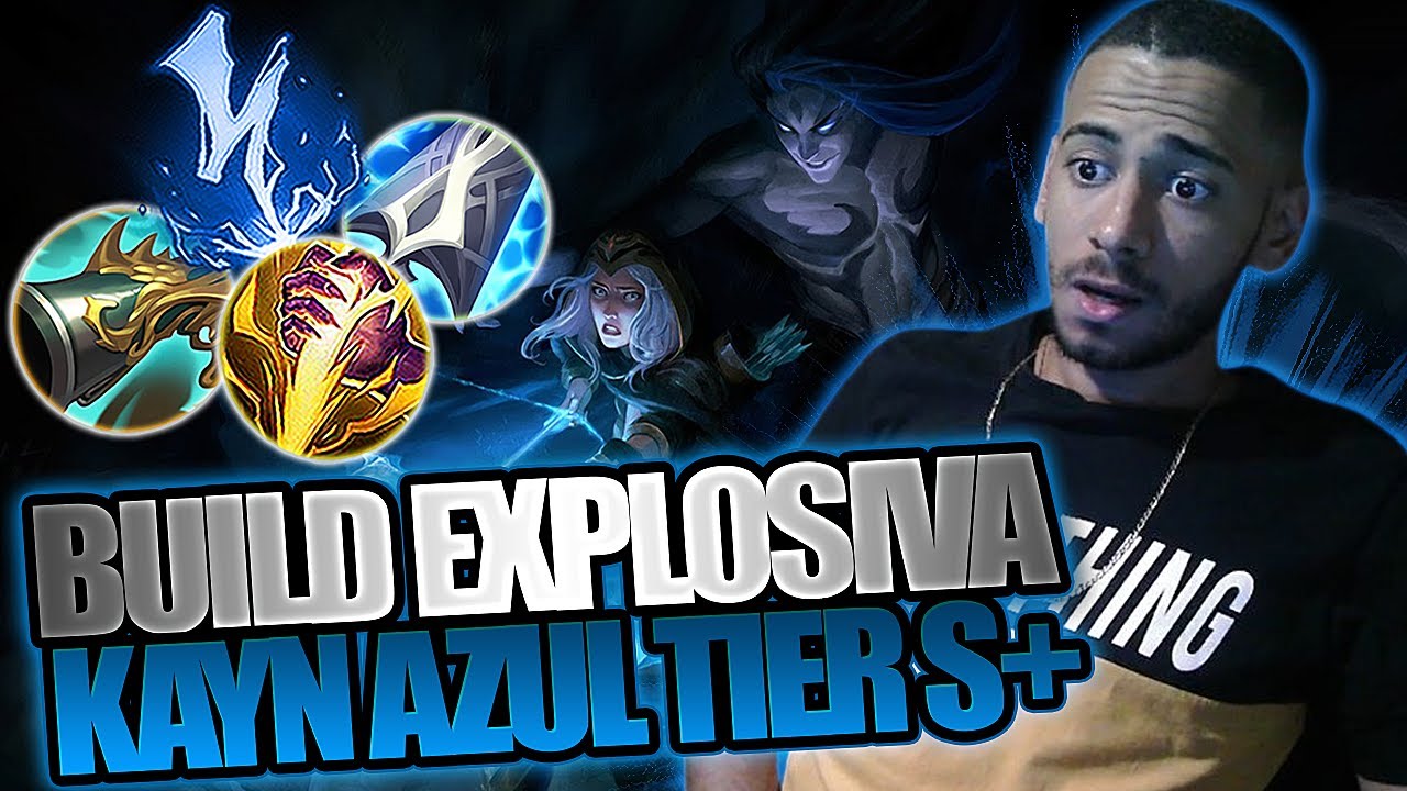 O ASSASSINO MAIS FORTE DO PATCH!! KAYN AZUL TA IMORAL NESSE META ...