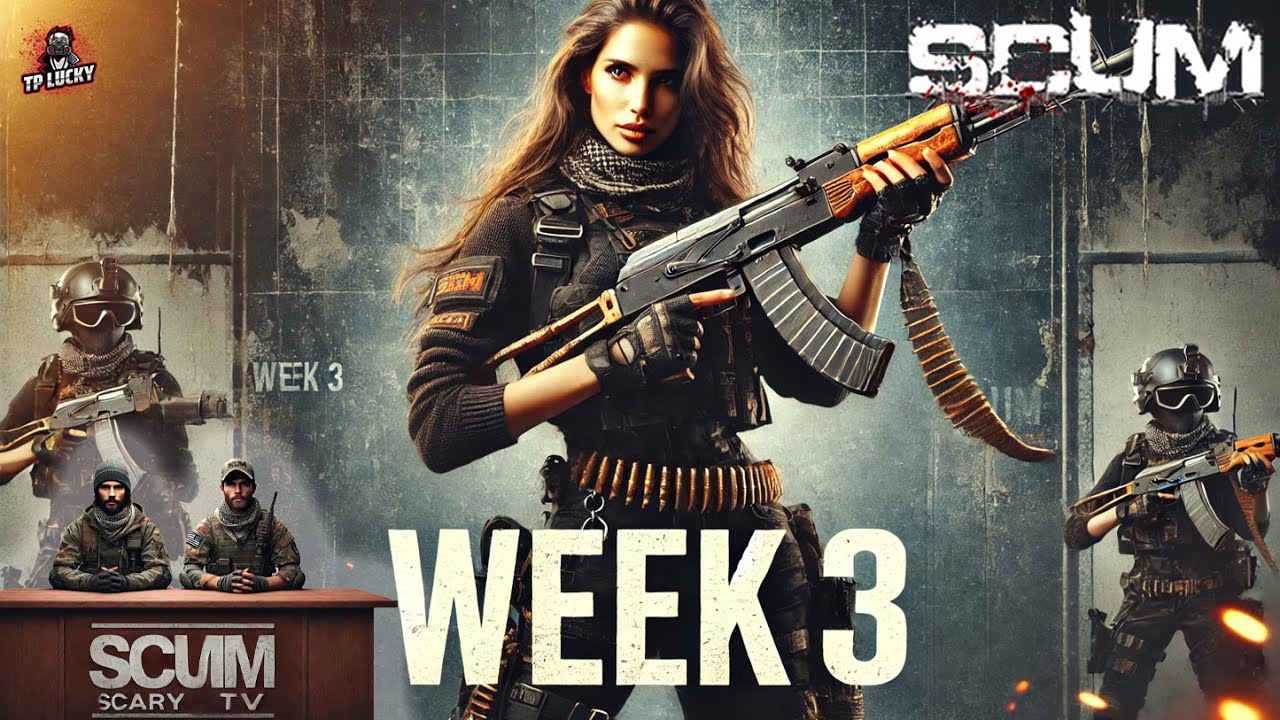 SCUM - SCARY TV #WEEK3 EP1 - YouTube