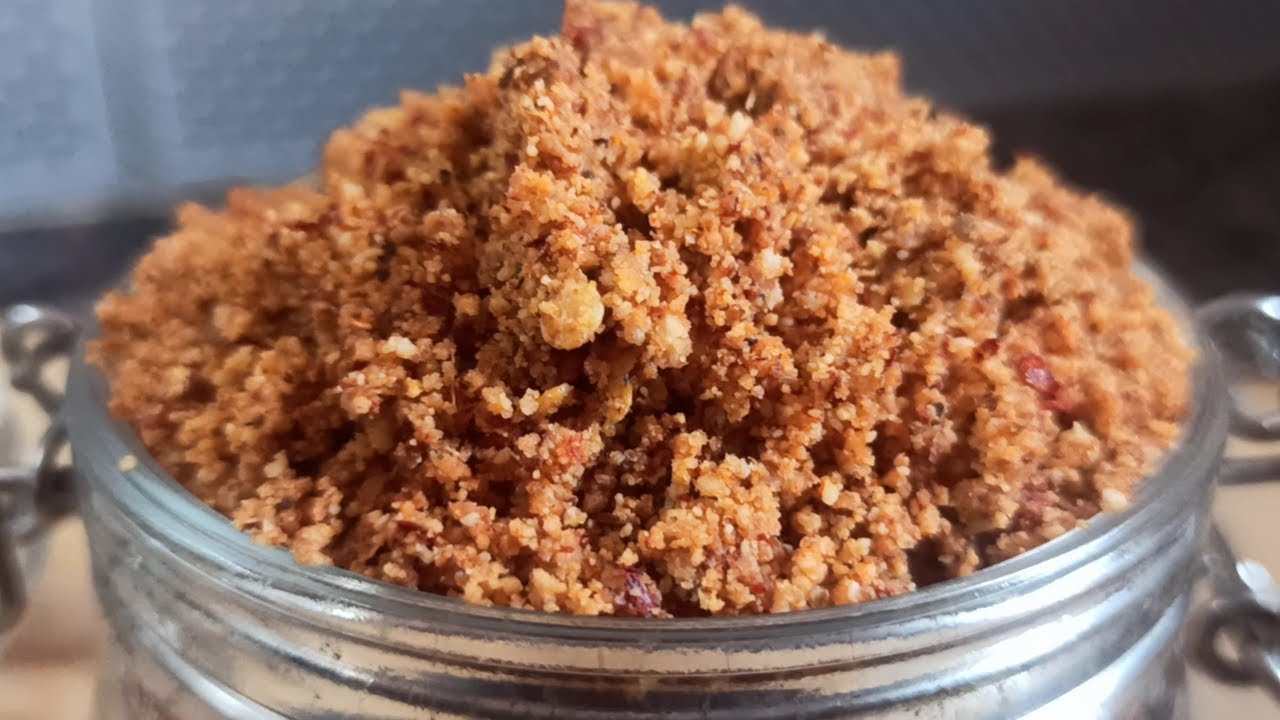 Palli Karam Podi | How To Make Palli Podi | Palli Podi Recipe | Peanut ...