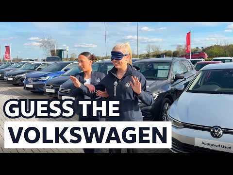 Can they guess the Volkswagen blindfolded?