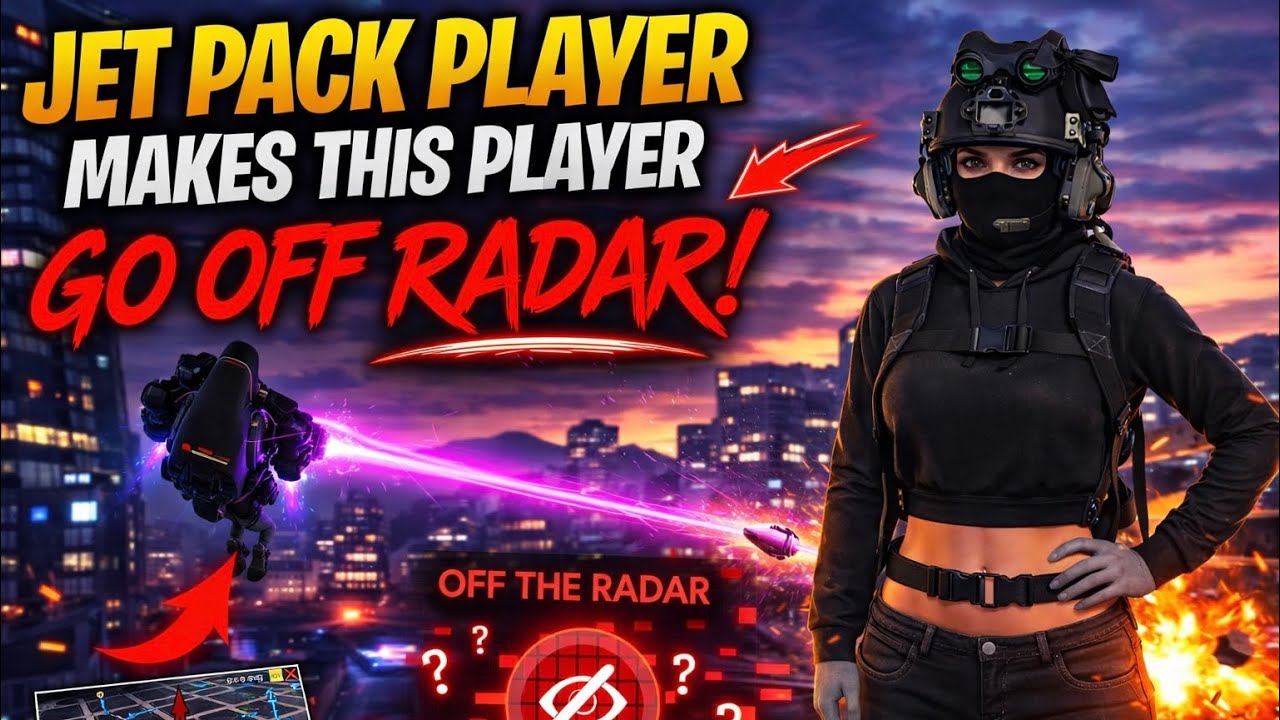 JET PACK PLAYER MAKES THIS PLAYER GO OFF RADAR (SOMETHING YOU COULD ...