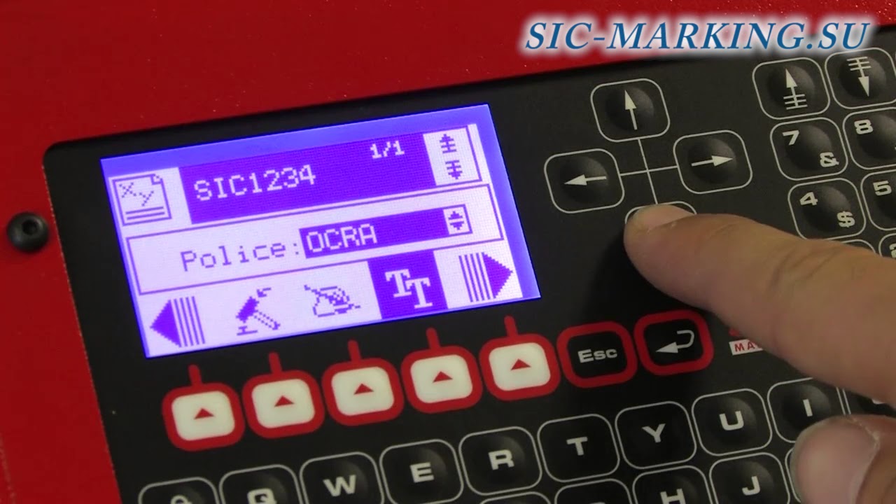 Видеоруководство по Sic Marking ec9 - YouTube