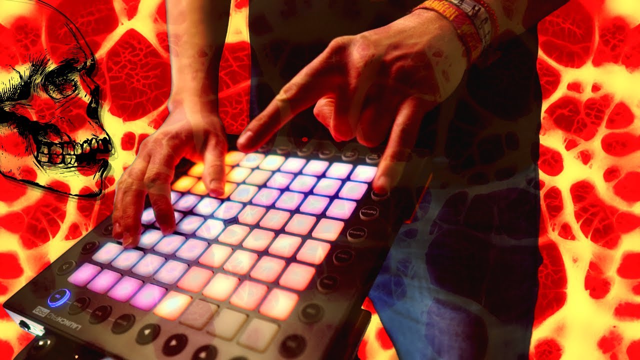 Insane Metal Finger Drumming (Launchpad Pro) [hi-res version] - YouTube