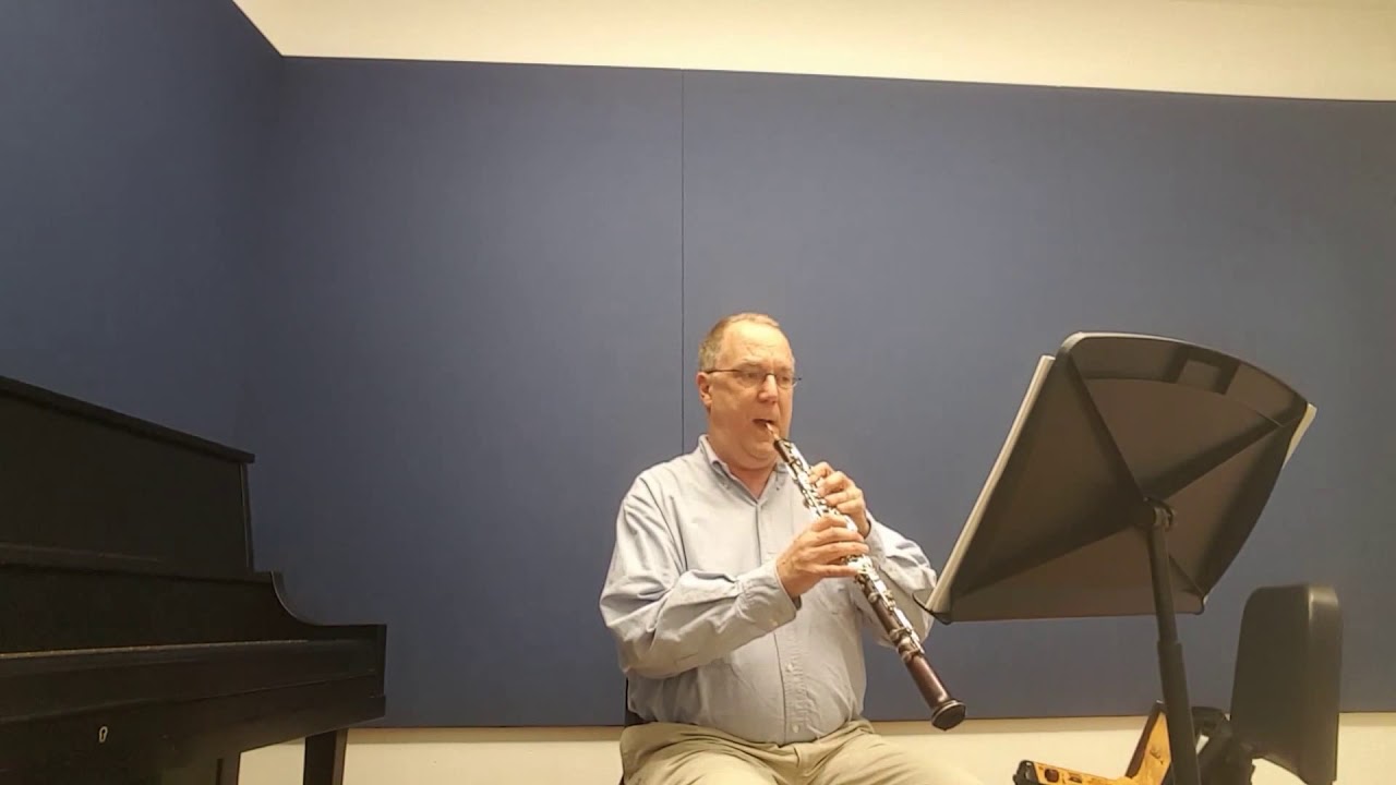 Testing a new oboe reed on August 30, 2017 - YouTube