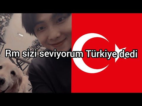 Rm sizi seviyorum Türkiye dedi