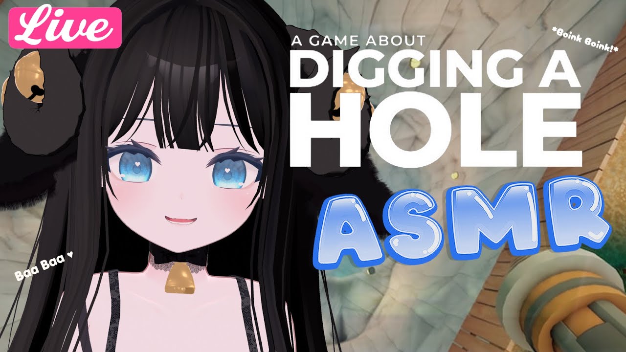 ASMR EDITION! Digging before bedtime 🕳️ [A Game About Digging a Hole] - YouTube