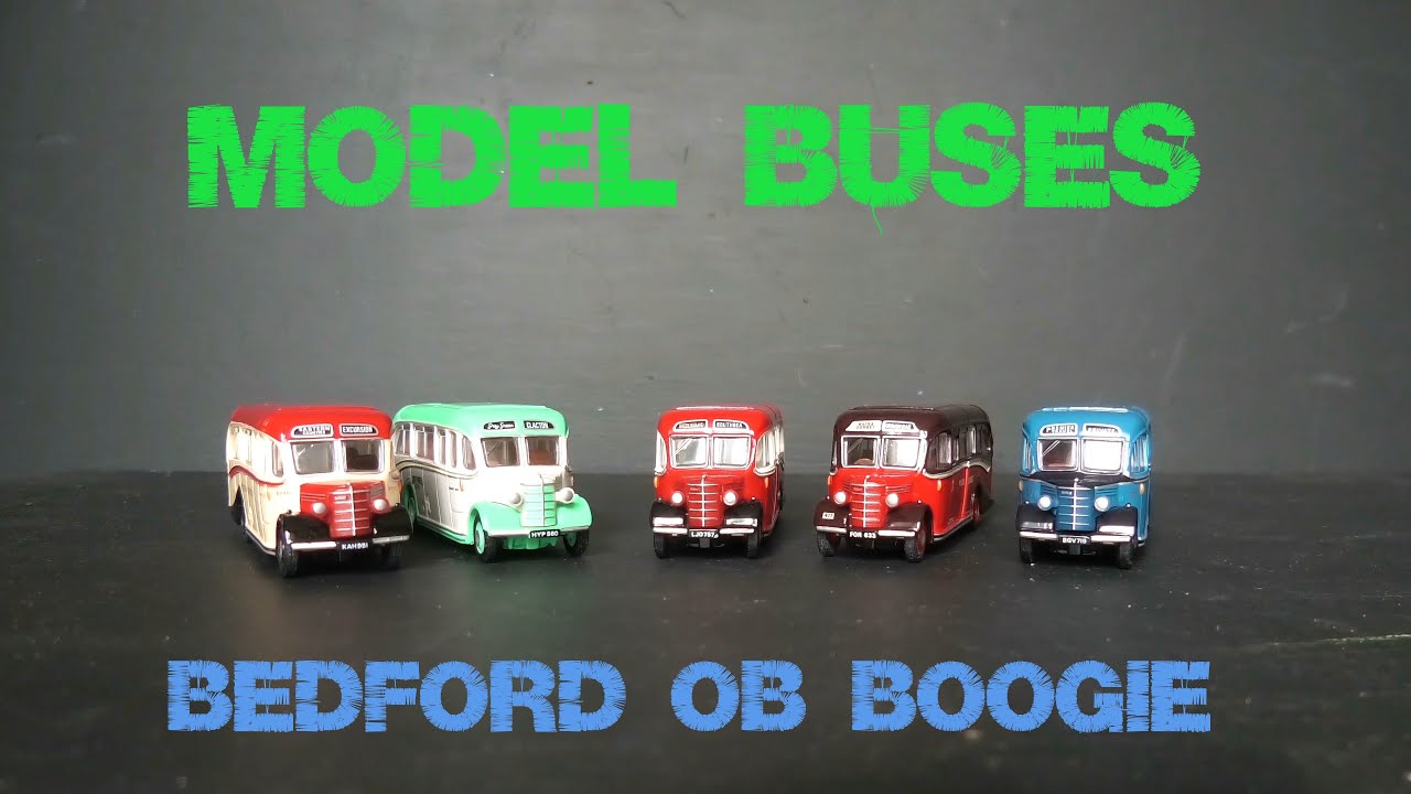 Model Buses Bedford ob Boogie - YouTube