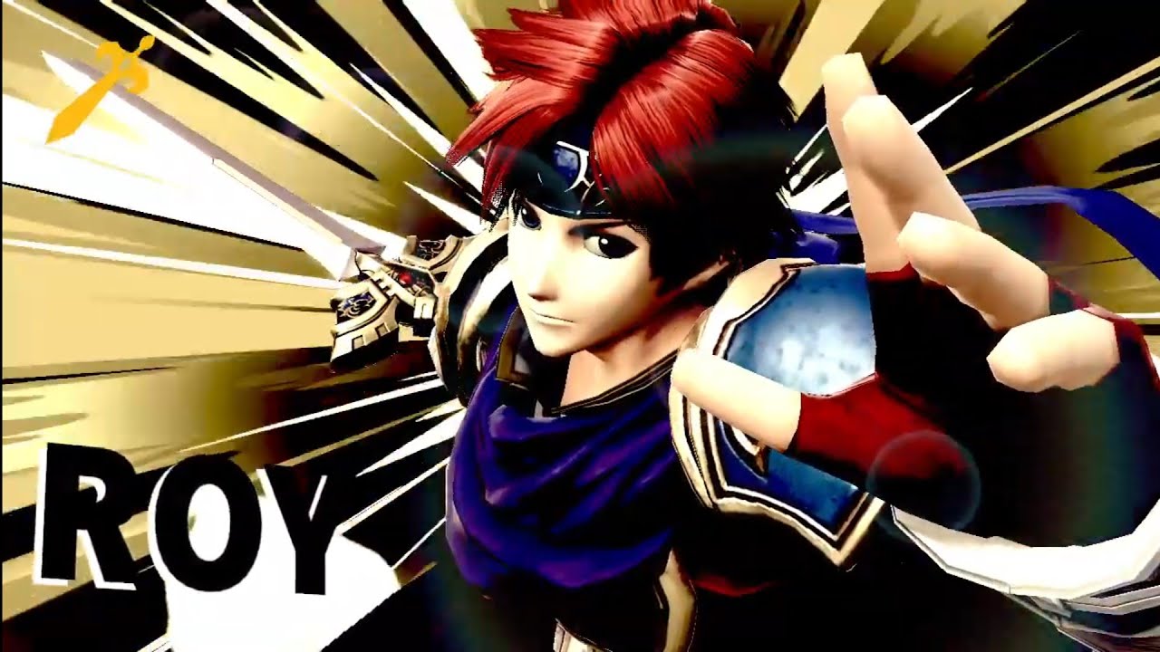 Super Smash Bros. Ultimate - Roy (Online 4 Player Smash) - YouTube