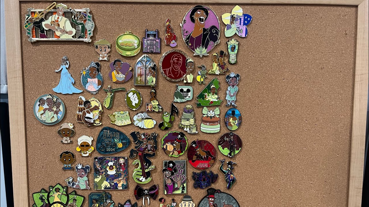 My complete Disney pin collection - YouTube