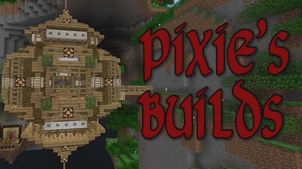 Minecraft - Pixie Builds - Suspended Hive! - YouTube