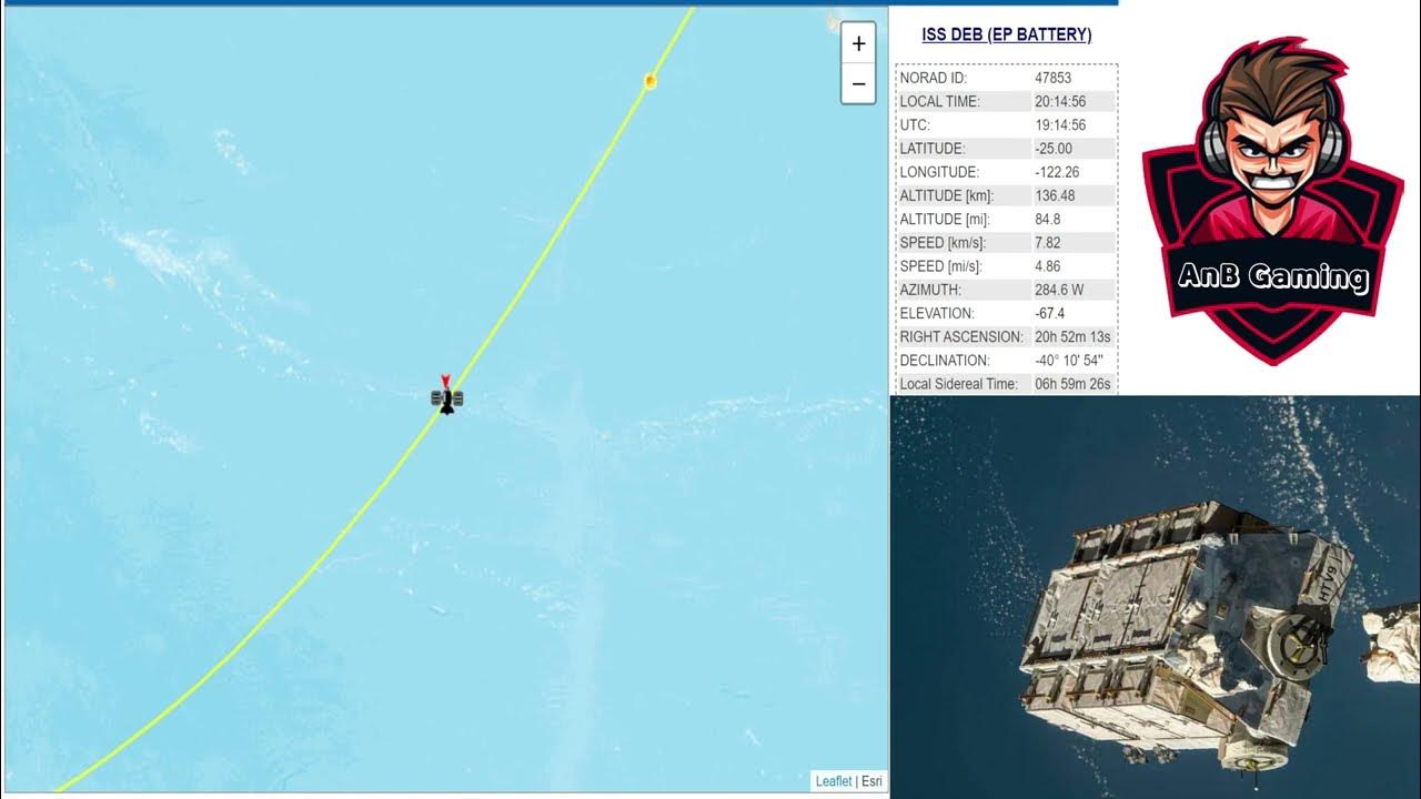 Iss Battery Pack Live Tracking - YouTube
