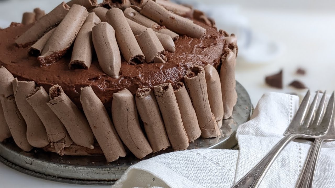 Gâteau Concorde, un clásico de chocolate - YouTube