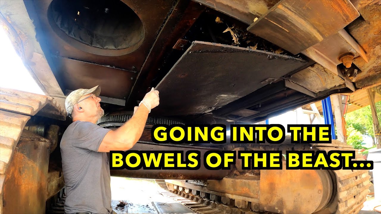 Servicing The New-To-Me Excavator, Case 170B. - YouTube