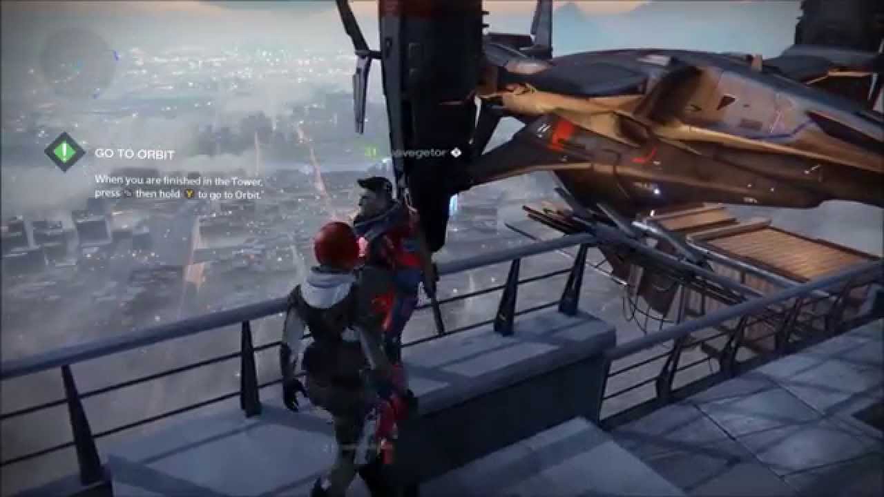 Destiny: Jump Spots And Glitches of The Tower - YouTube