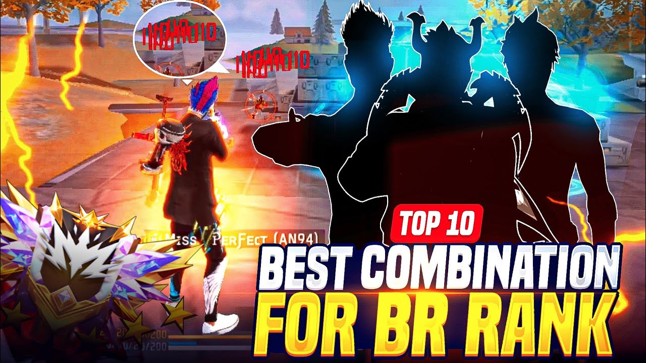 BR RANK BEST CHARACTER COMBINATION || BEST CHARACTER COMBINATIONS FOR ...