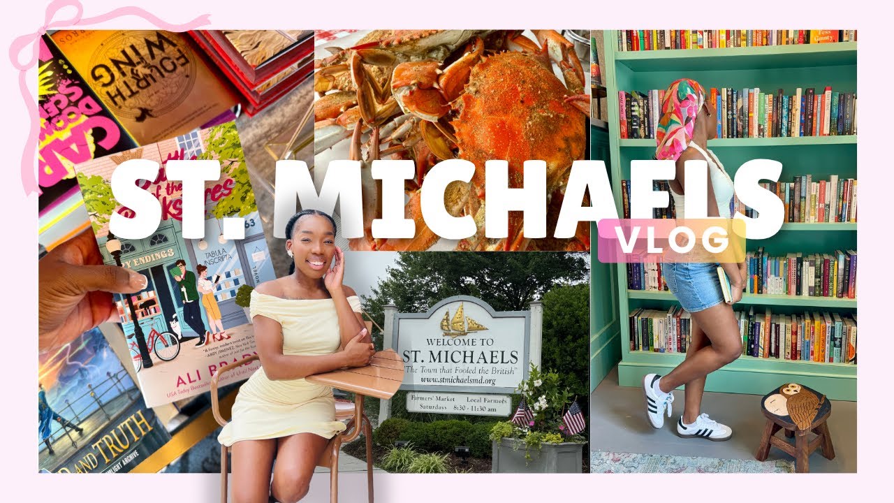 St. Michaels, Maryland Travel Vlog | Thrifting, Rum Tastings & Coastal ...