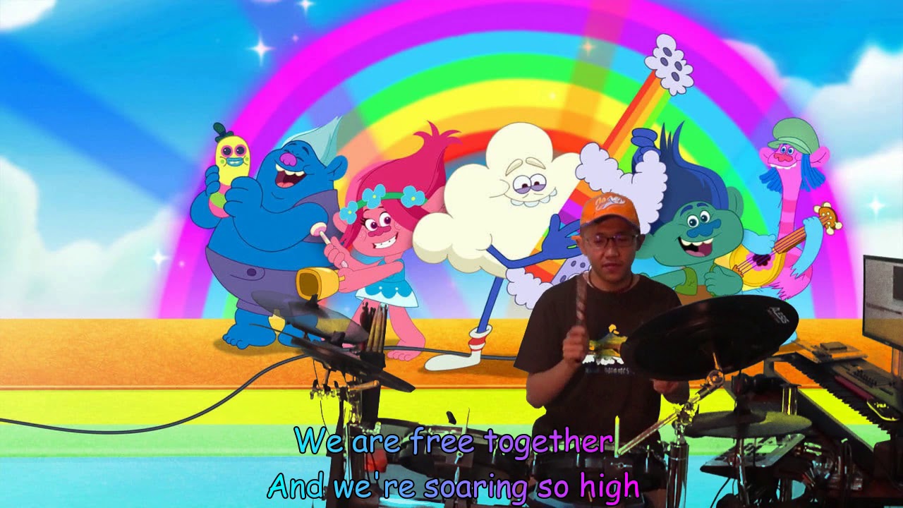 Trolls: The Beat Goes On - Happily Ever After (Drum Cover by Timothy ...