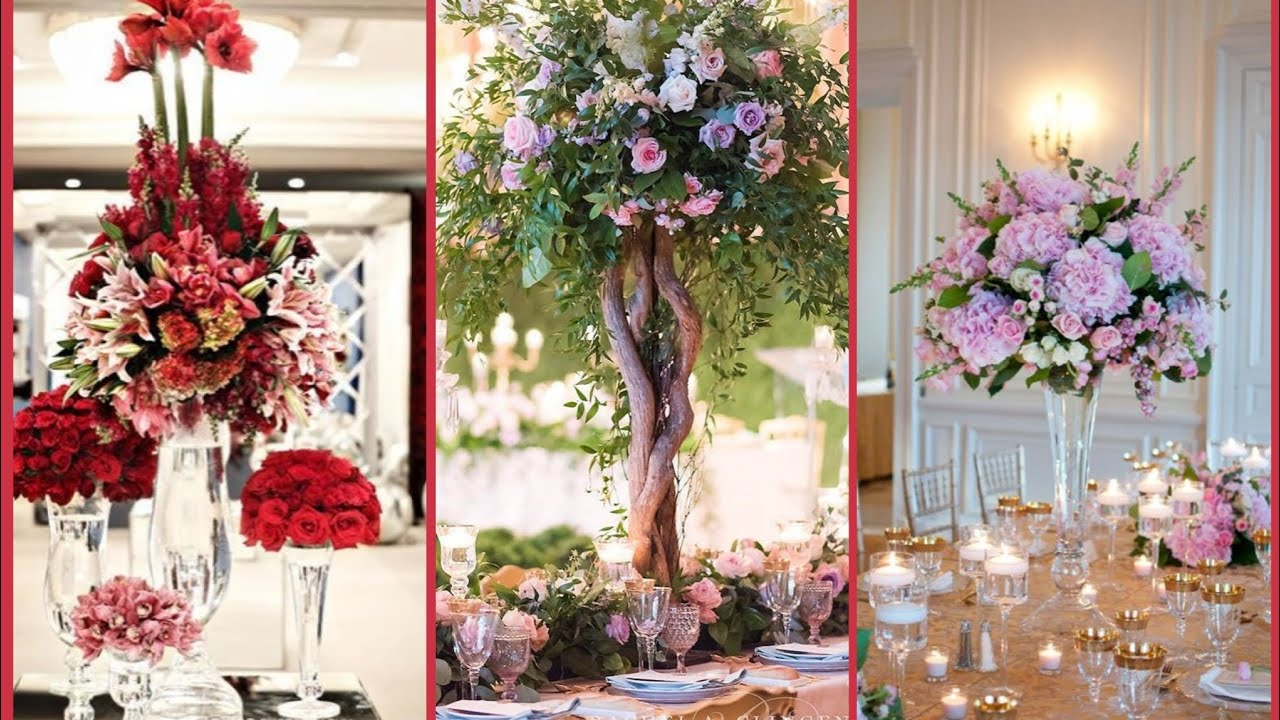 New and Beautiful Flowers Centerpiece Design #easypaperart - YouTube