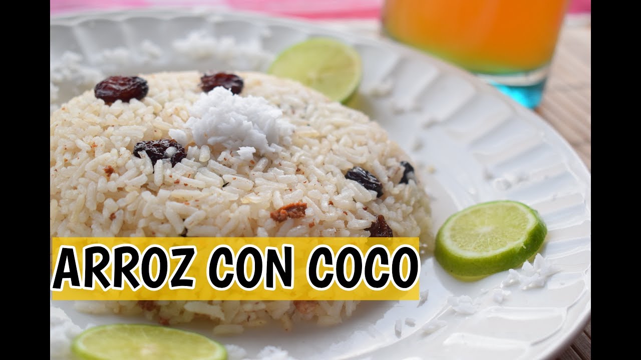 Arroz con Coco/Receta del Caribe - YouTube