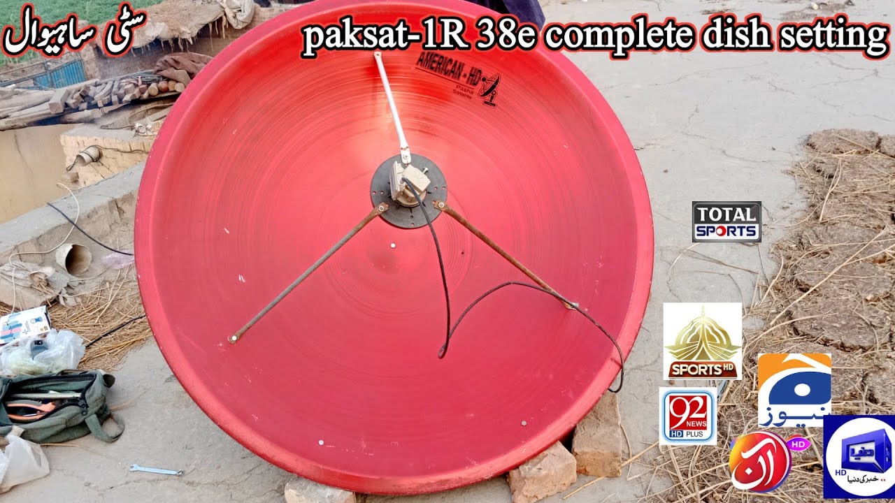 paksat 38e dish setting 2025 | dish tv signal setting|paksat-1R channel's list 2025 - YouTube
