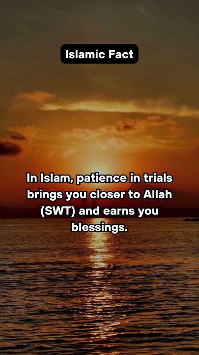 Patience Through Trials: A Path to Blessings - YouTube