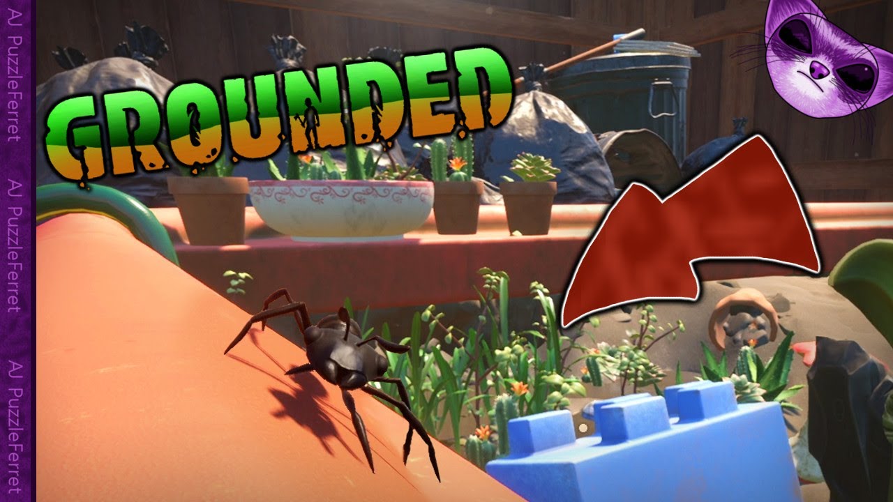 Moving to the sand pit oasis! - Grounded 1.0 Ep16 - YouTube