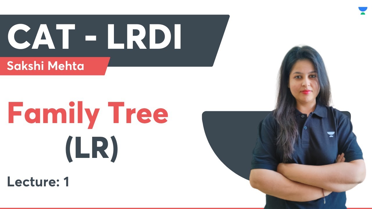 LR DI Family Tree | Logical Reasoning | CAT 2023 | Sakshi Mehta - YouTube