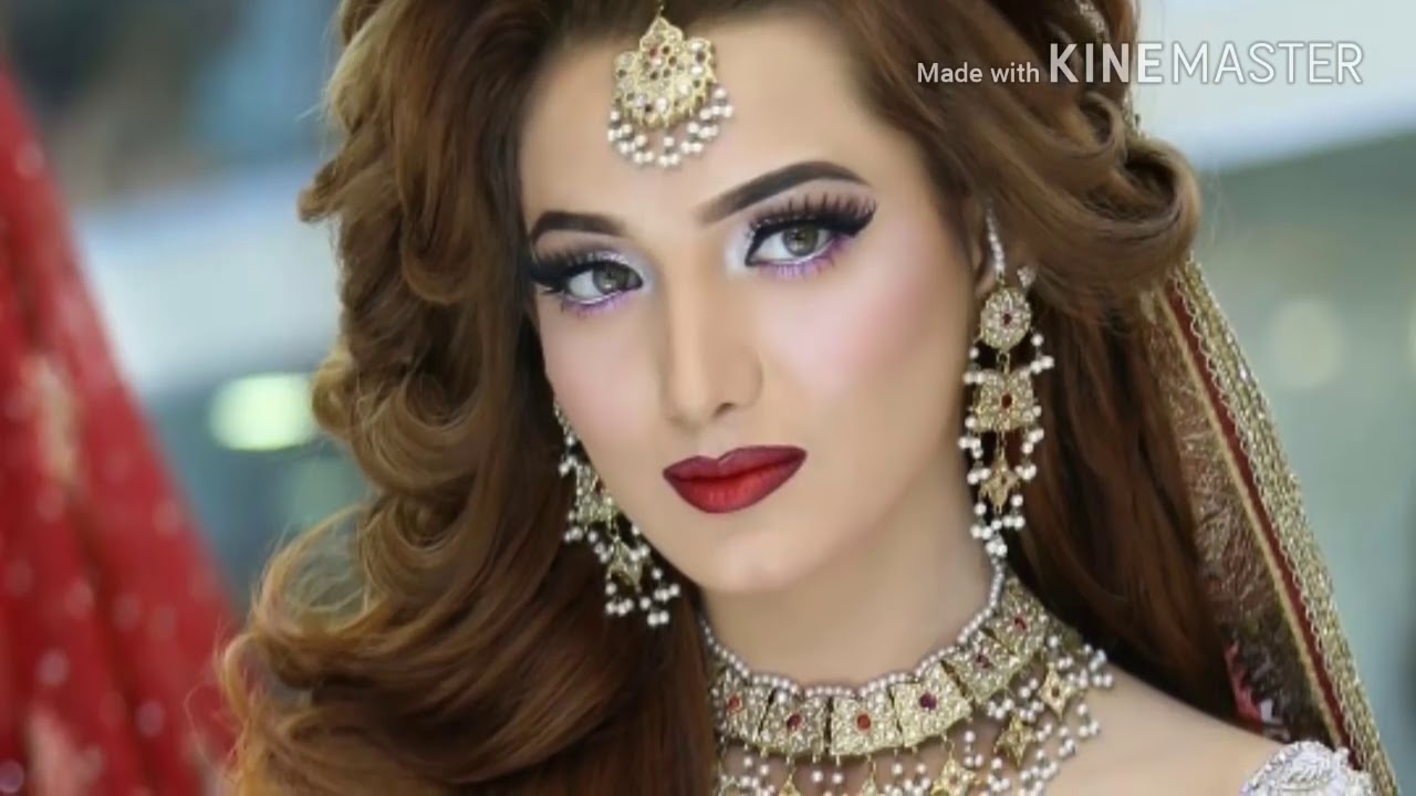Bridal Makeup By Kashif Aslam 2018 Latest Pics - YouTube
