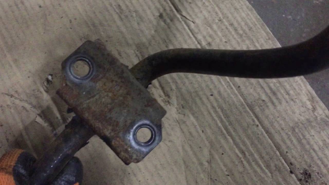 Стабилизатор задний Мерседес w164 A1643200611, 1643200611 - YouTube