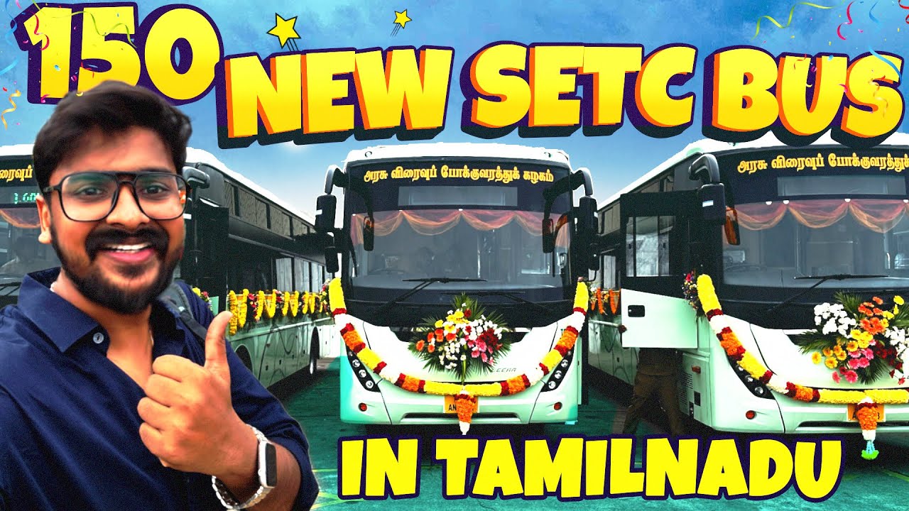 Inauguration Of Brand NEW SETC BUS In Chennai ️ Full SETC BUS Review In ...