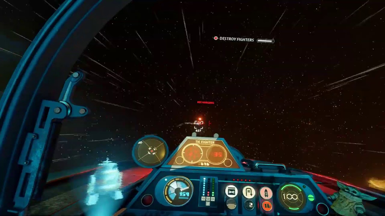 Star Wars: Squadrons VR gameplay - YouTube
