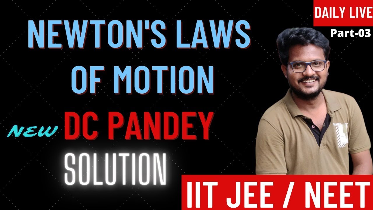 5 Most Imp Ques | Laws of Motion Class 11 | NEET 2020 | NEET Physics ...
