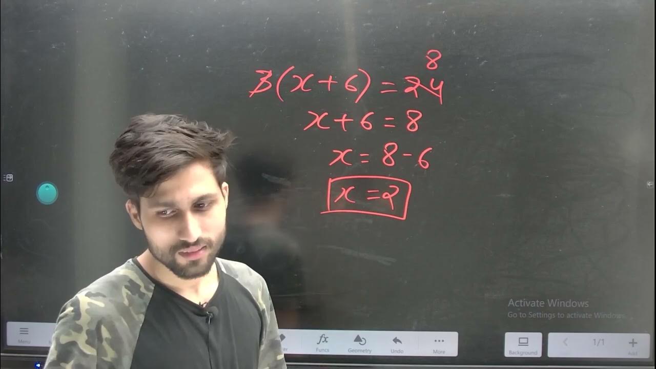 Maths Algebra Sainik School, RMS, RIMC - YouTube