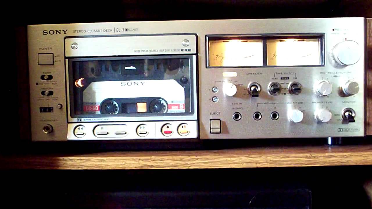 Sony Elcaset EL-7 - YouTube