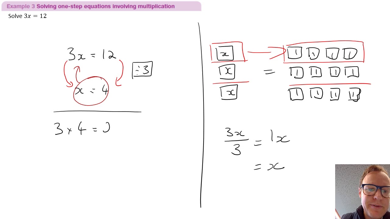 Solving One And Two Step Equations Examples YouTube Solving One And Two Step Equations Examples YouTube