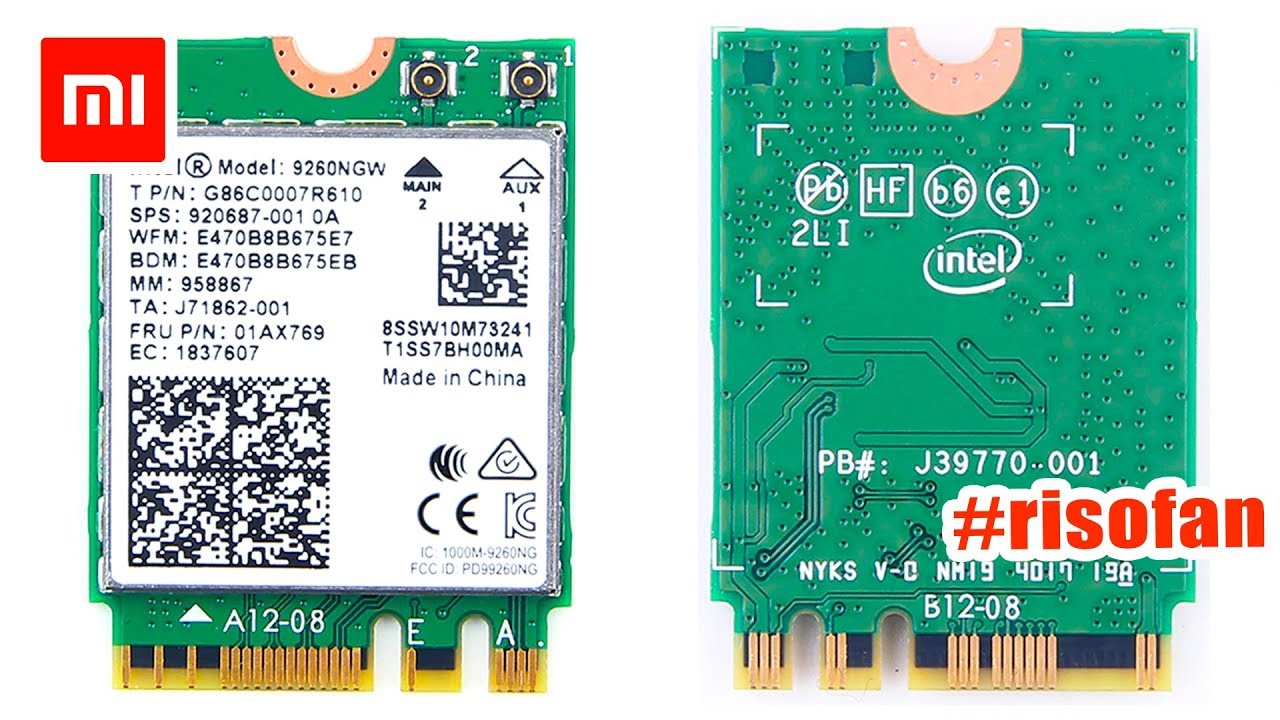 Intel AC 9260NGW Wireless Network Wifi Card Buy in Online Store ...