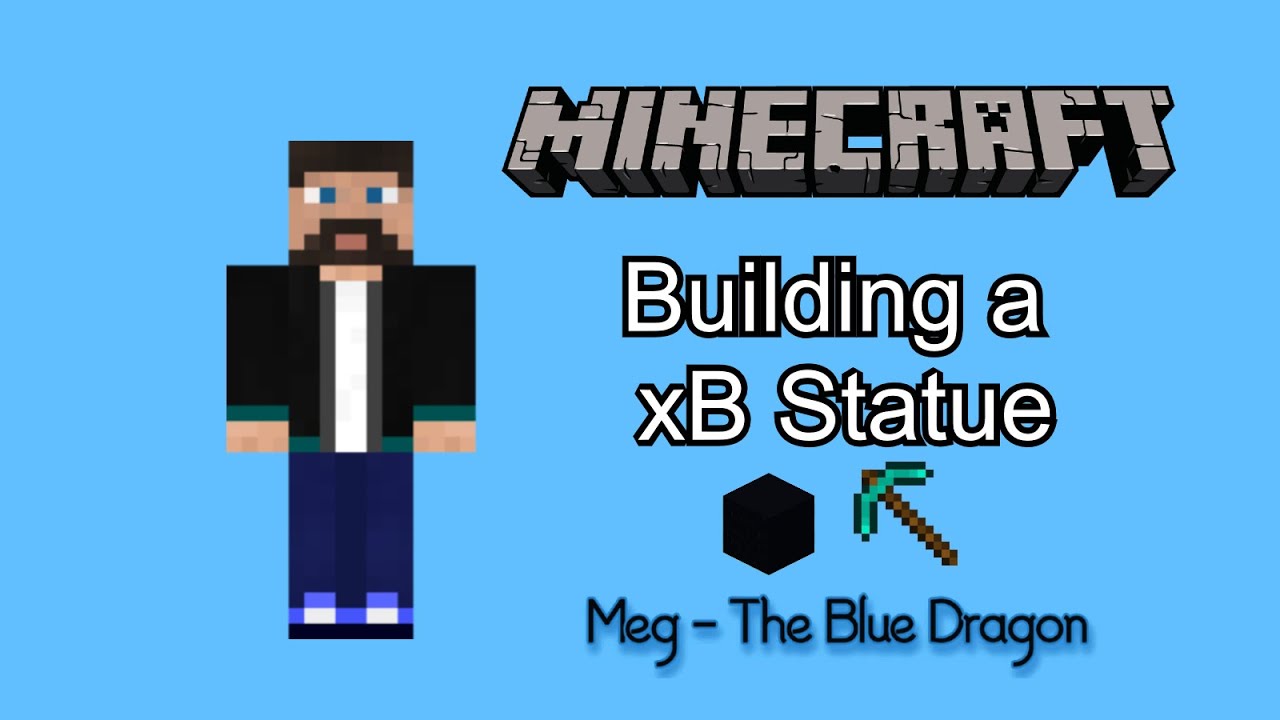 Building xBCrafted's Statue in Minecraft - YouTube