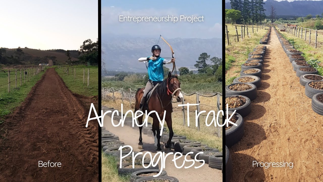 Horseback Archery Track Update - YouTube