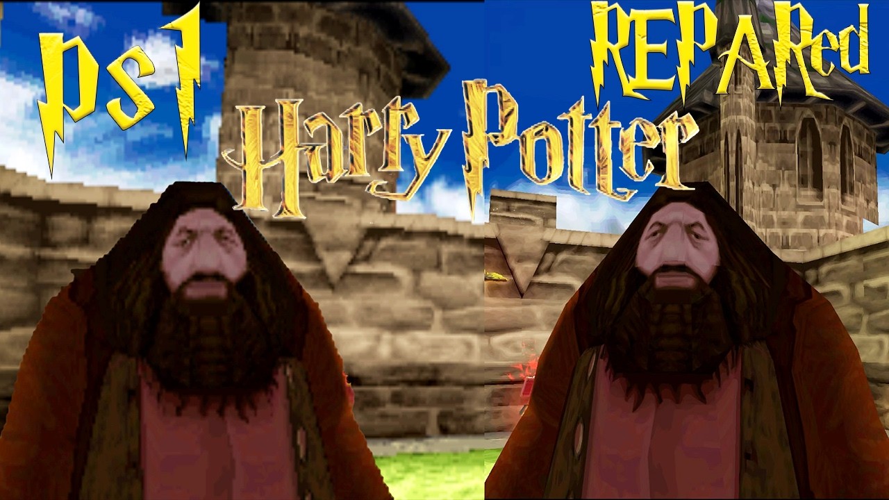 Harry Potter and the Philosopher's Stone Repared Fixed PS1|4K60 FPS 100 ...