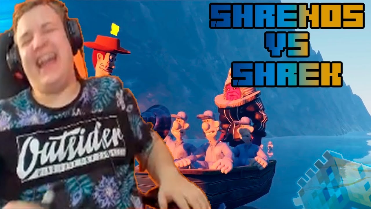 Пятёрка смотрит Shrenos VS Shrek | Moto Moto VS Shrenos | Пятёрка ...