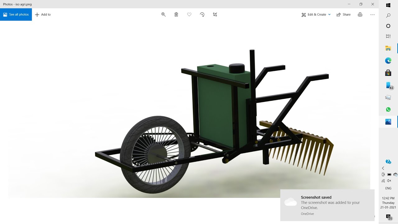 Multi Purpose Agricultural Plough and Fertilizer Sprayer. Frigate ...