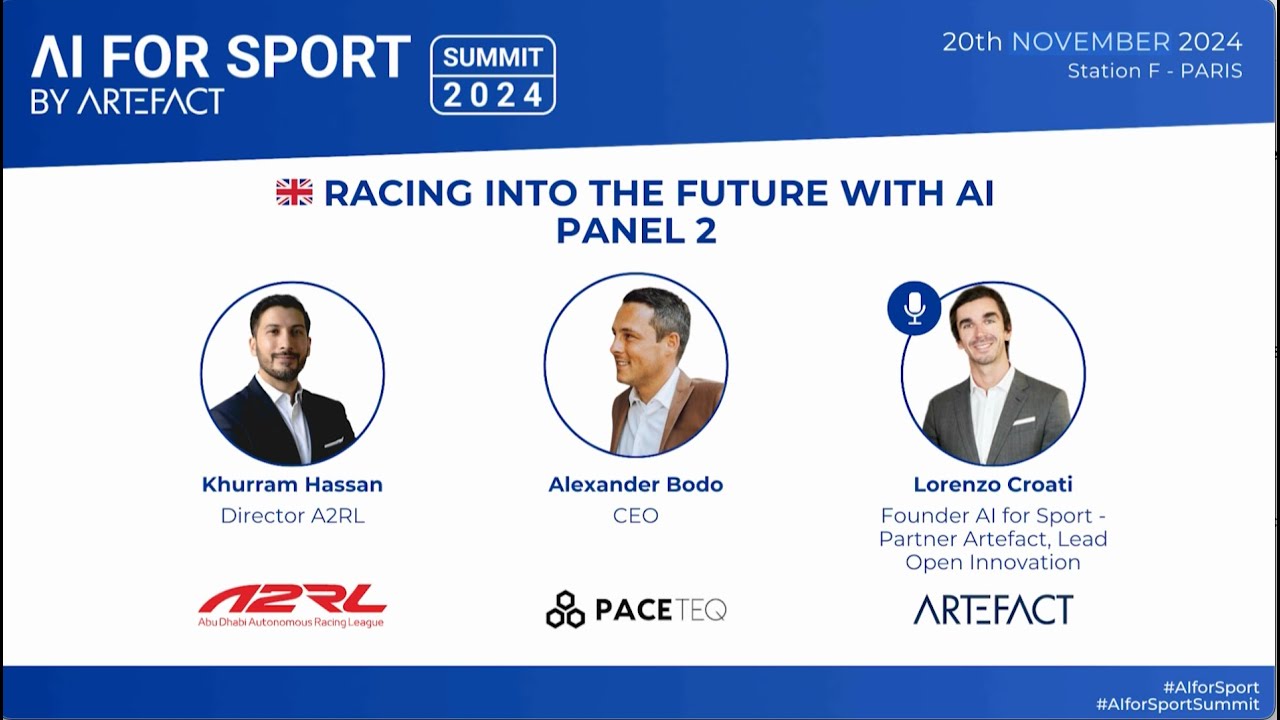 Racing into the future with A2RL, PACETEQ and ARTEFACT PART 2 | AI for ...