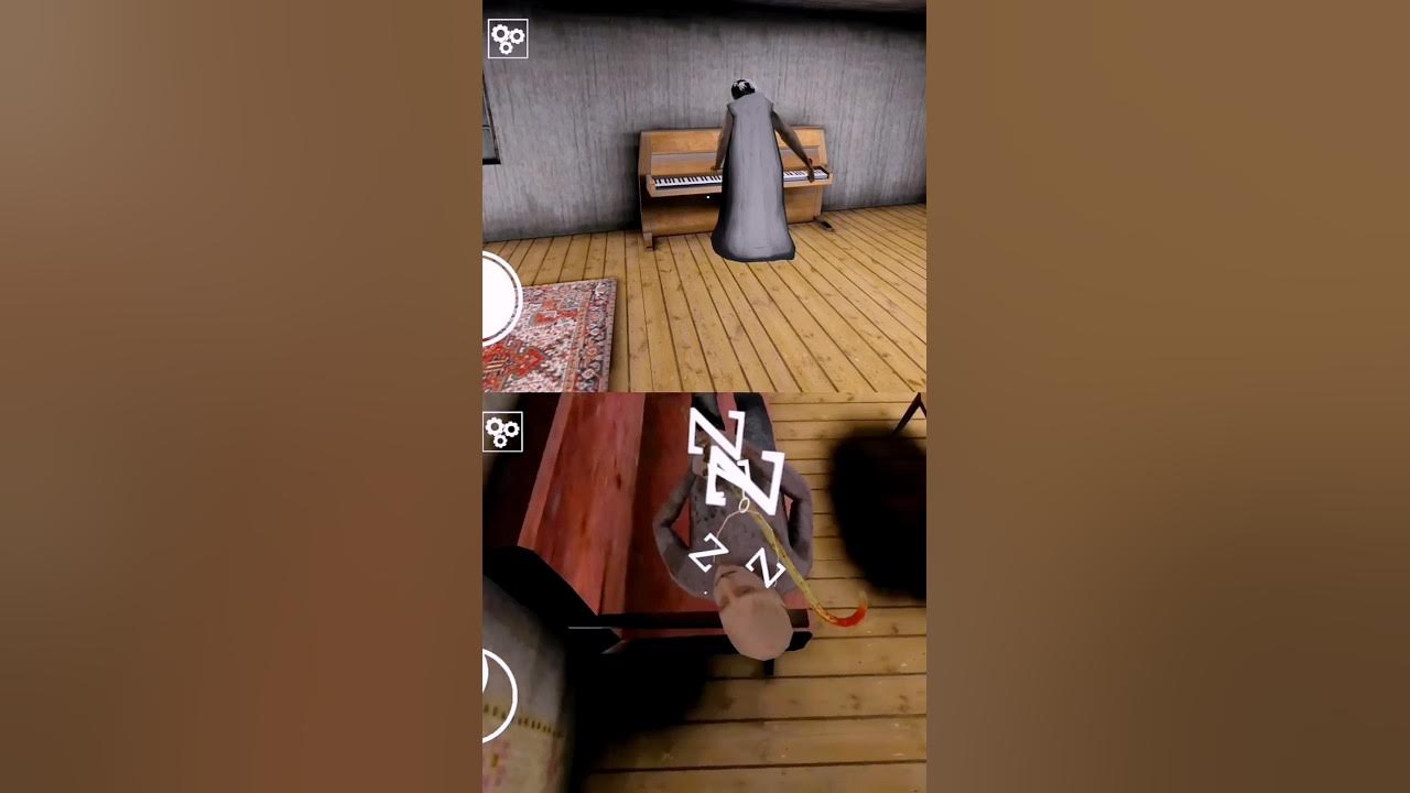 Granny Daily Routines vs Grandpa Daily Routines In Granny Chapter Two #granny #vividplays - YouTube