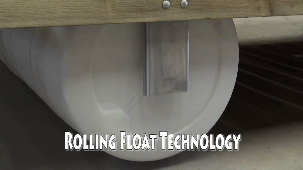 Amphi-Dock Rolling Floating Dock.mp4 - YouTube
